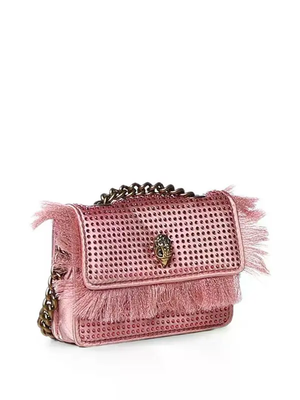 Kurt Geiger Embellished Fringed Shoulder Bag