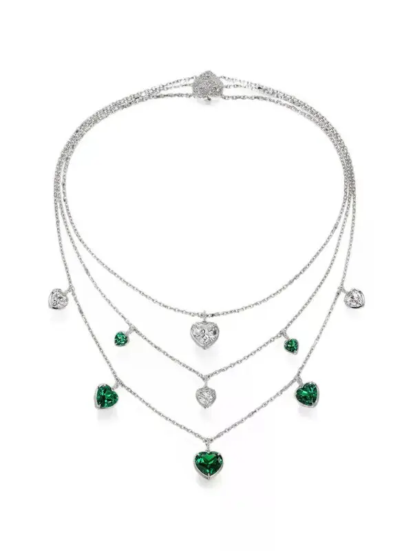 ANABELA CHAN Emerald Heart Necklace