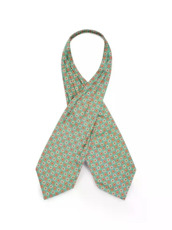 Valentino Garavani Geometric-print Silk Scarf