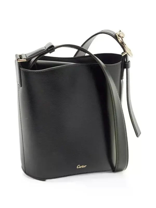 Cartier Panthère C Leather Mini Bucket Bag