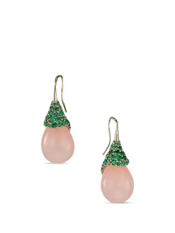 ANABELA CHAN Rose Droplet Earrings