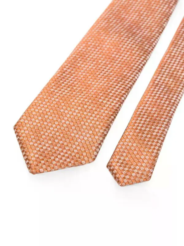 SAPIO Check-pattern Tie