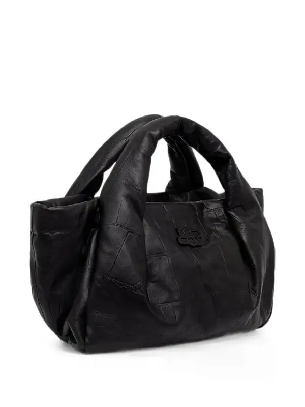 Munthe Croc-effect Padded Tote Bag