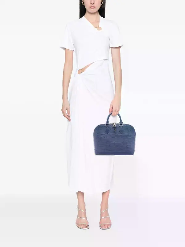 LOUIS VUITTON 2005 Epi Alma Pm Handbag - Blue