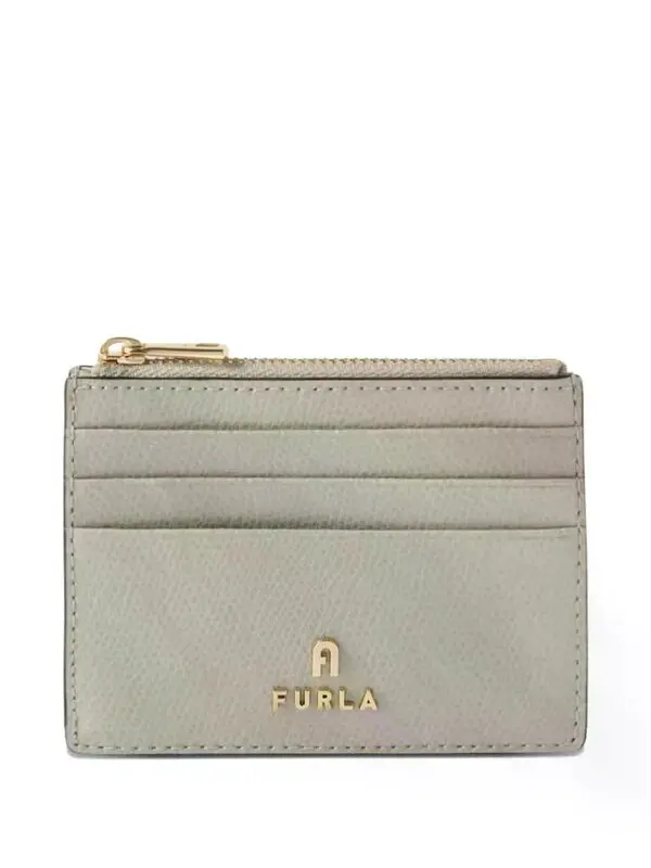 Furla Camelia Textured-leather Card Holder