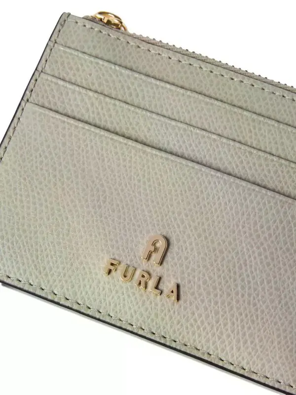 Furla Camelia Textured-leather Card Holder