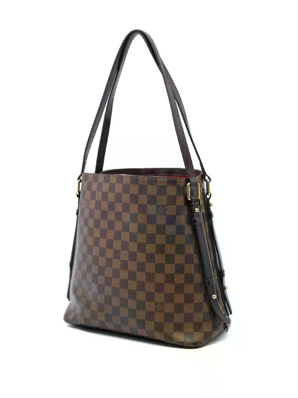 LOUIS VUITTON 2010 Damier Ebene Cabas Rivington Tote Bag