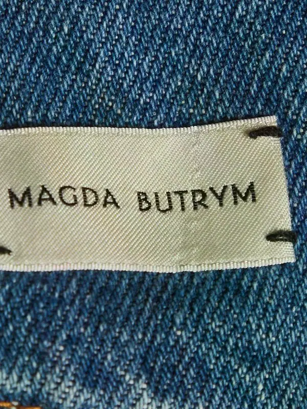 Magda Butrym Strapless Zip-up Top