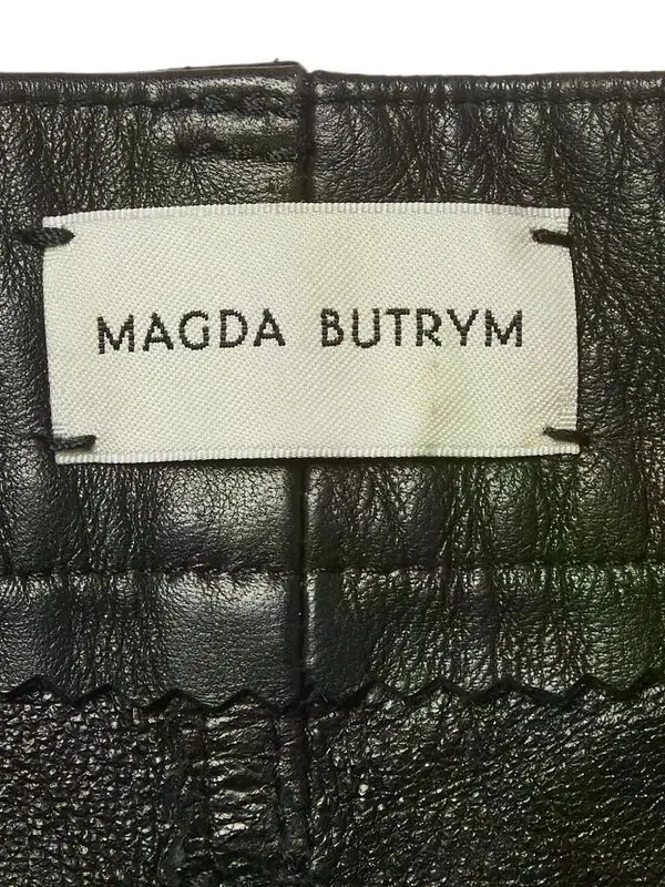 Magda Butrym Straight-fit Leather Trousers
