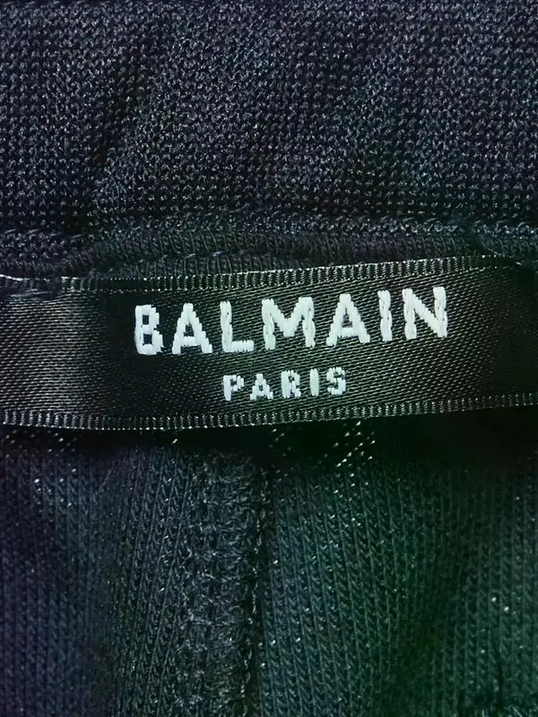Balmain Stripe Detail Flared Trousers