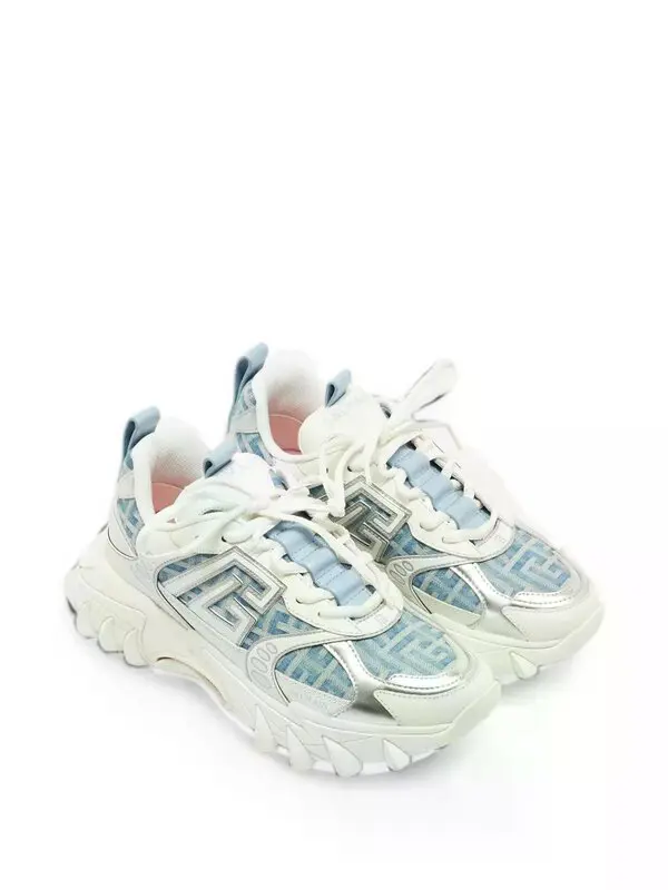 Balmain B-east Denim Sneakers