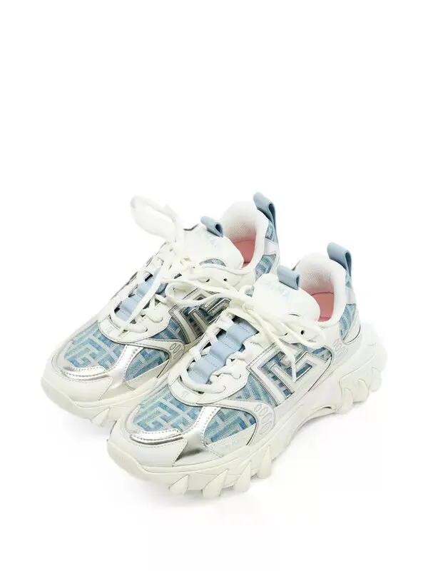 Balmain B-east Denim Sneakers