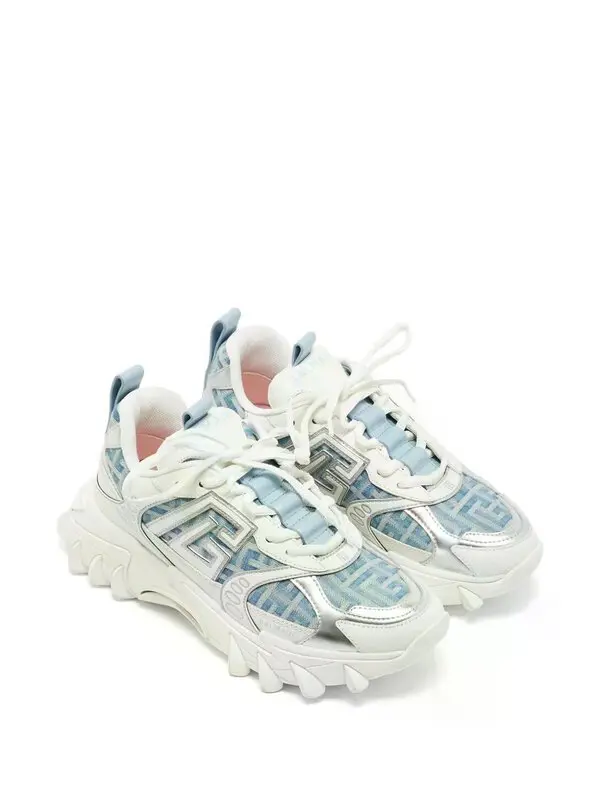 Balmain B-east Denim Sneakers