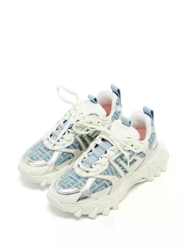 Balmain B-east Denim Sneakers