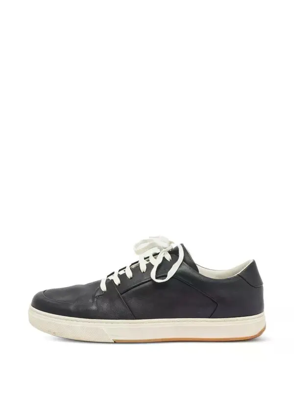 Bottega Veneta Speedster Calf Leather Lace-up Sneakers - Black