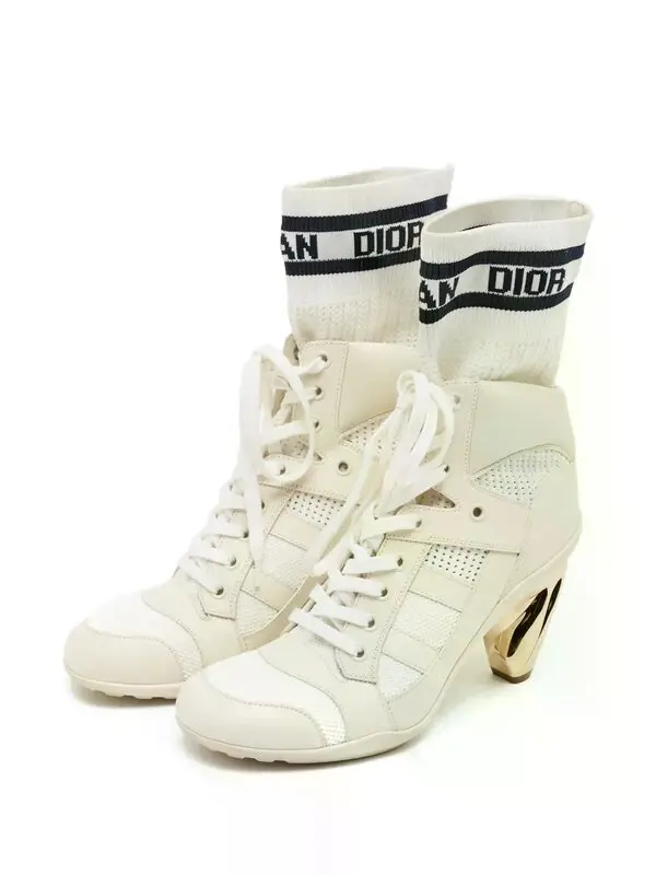 Dior D-zenith Knit Ankle Boots