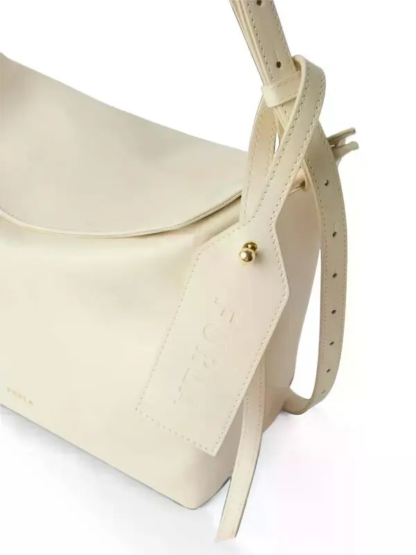 Furla Leather Shoulder Bag - Neutrals