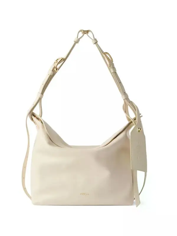 Furla Leather Shoulder Bag - Neutrals