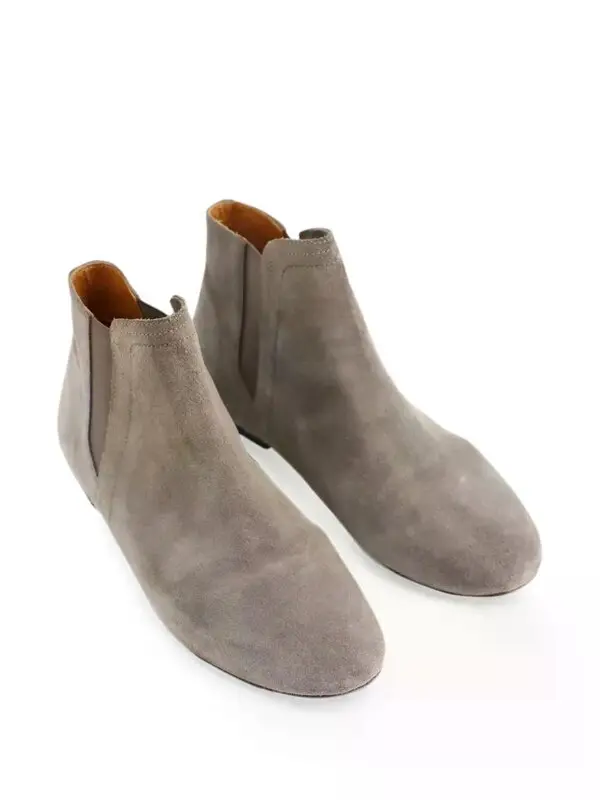 IRO PARIS Round-toe Suede Ankle Boots