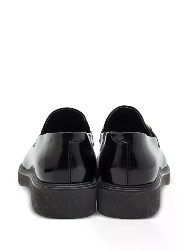 FERRAGAMO Fiorello Gancini Loafers In Patent Leather