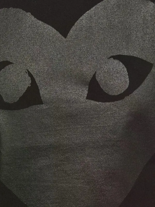 Play Comme Des Garcon Graphic-print Jersey T-shirt