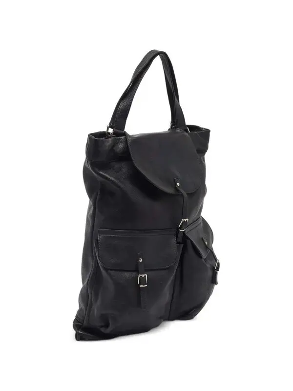 Saint Laurent Buckle-detail Backpack