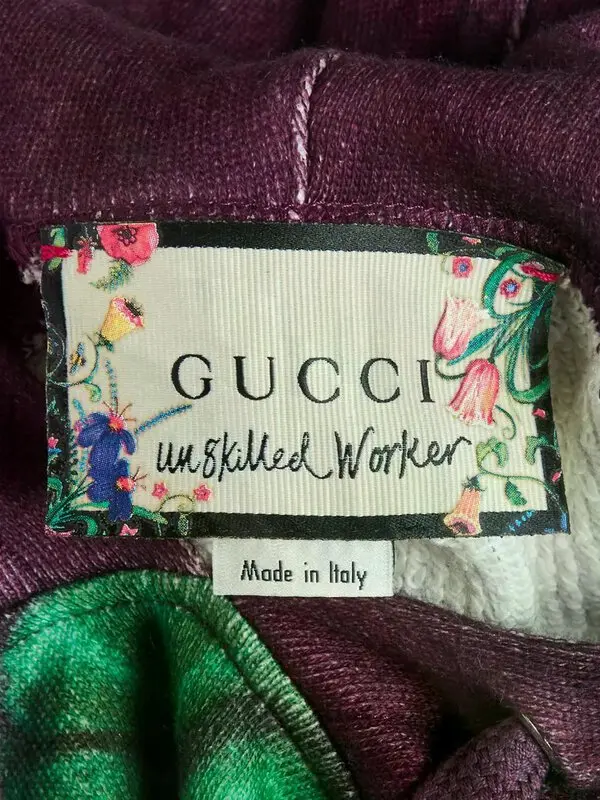 Gucci The Family Artwork Print Hoodie