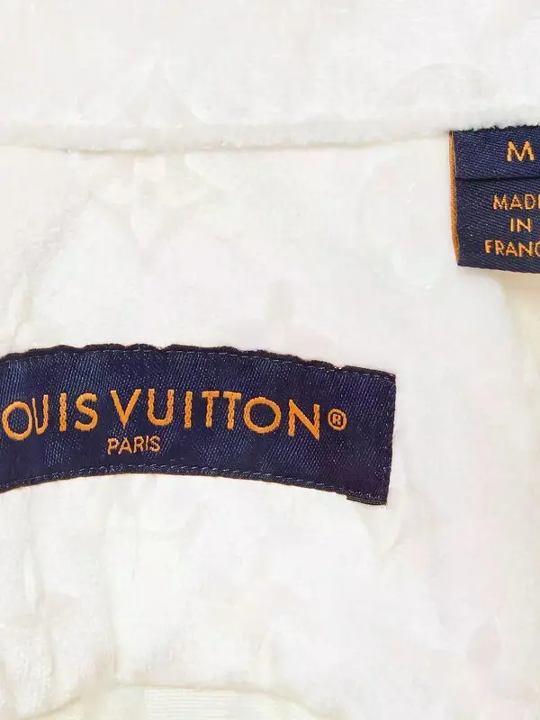 LOUIS VUITTON Monogram Embossed Velvet Shirt