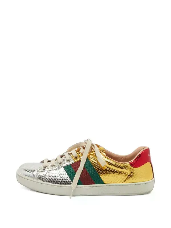 Gucci Ace Web Sneakers