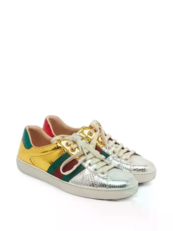Gucci Ace Web Sneakers