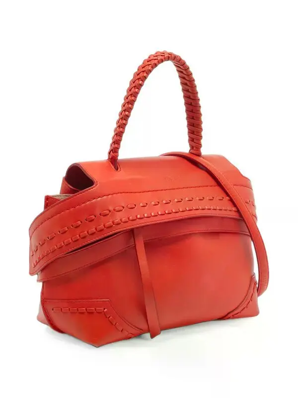TOD'S Wave Braided Leather Tote Bag