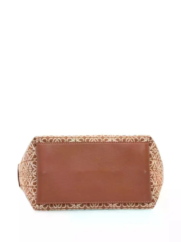 Loewe 2022 Small Anagram Canvas Cubi Bag Shoulder Bag