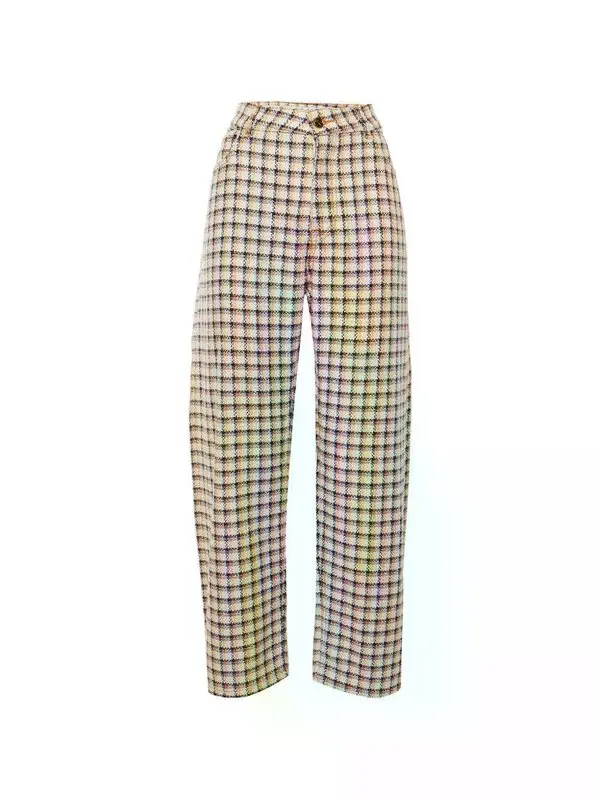 Etro Check-pattern Tailored Trousers