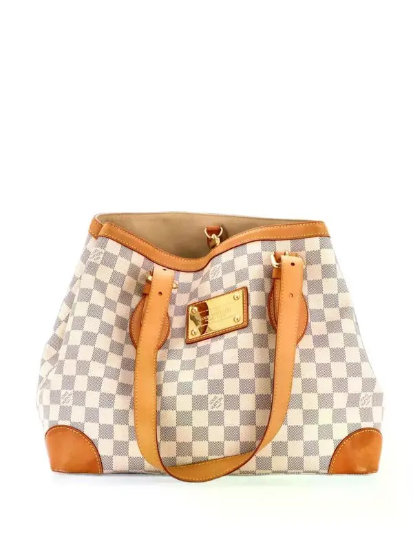 LOUIS VUITTON Damier Hampstead Tote Bag Mm