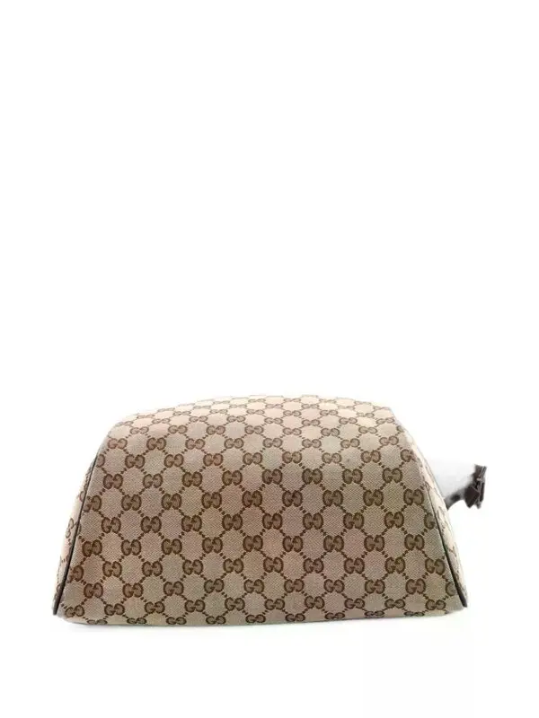 Gucci Gg Canvas Zip Around Travel Backpack