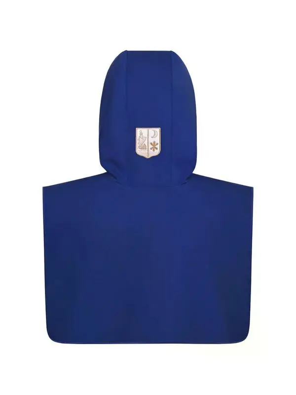 MUZARADI Cotton Hood With Logo Patch