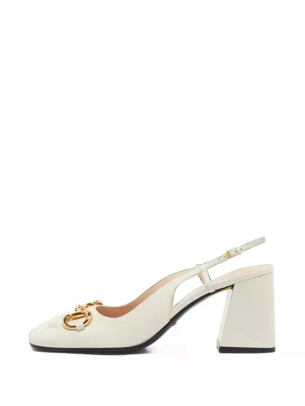 Gucci Horsebit Slingback Pumps