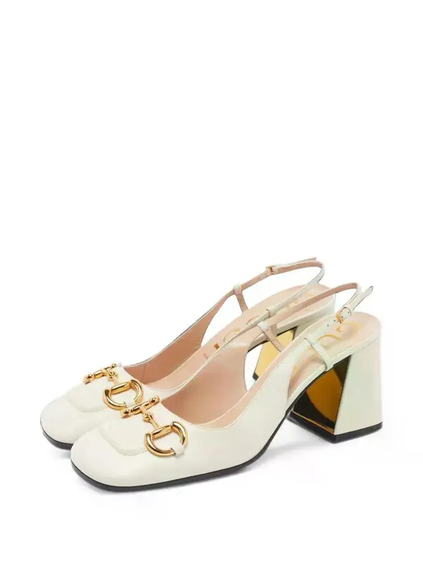 Gucci Horsebit Slingback Pumps