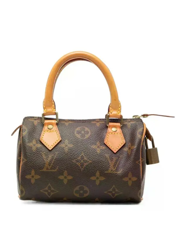 LOUIS VUITTON 1999 Monogram Mini Speedy Hl Satchel