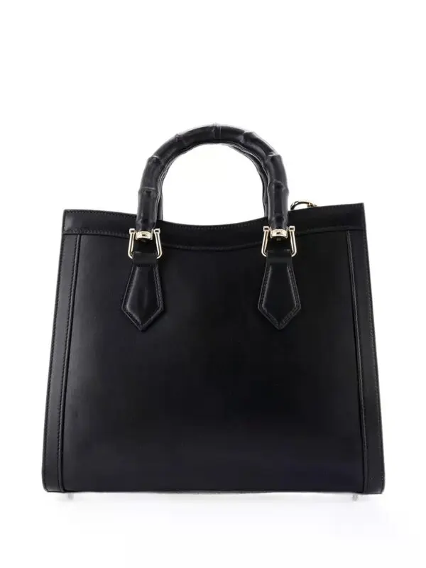 Gucci Diana Nm Bamboo Handle Leather Small Tote Bag