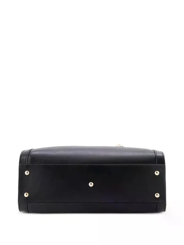 Gucci Diana Nm Bamboo Handle Leather Small Tote Bag - Black