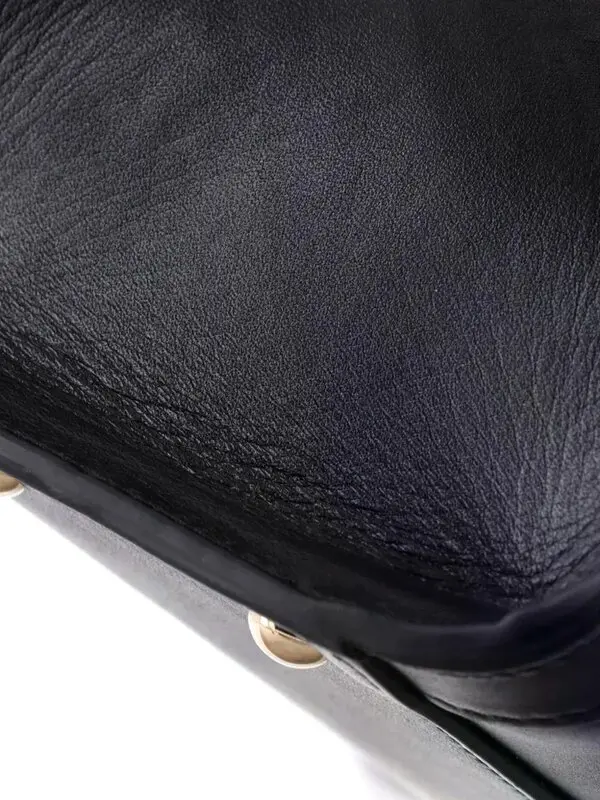 Gucci Diana Nm Bamboo Handle Leather Small Tote Bag - Black