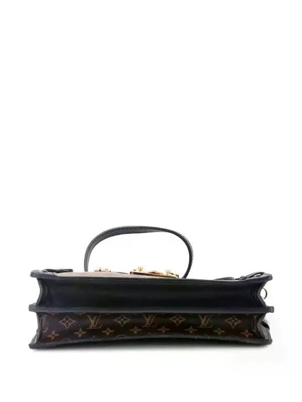 LOUIS VUITTON Trunk Monogram Canvas Clutch Bag - Brown