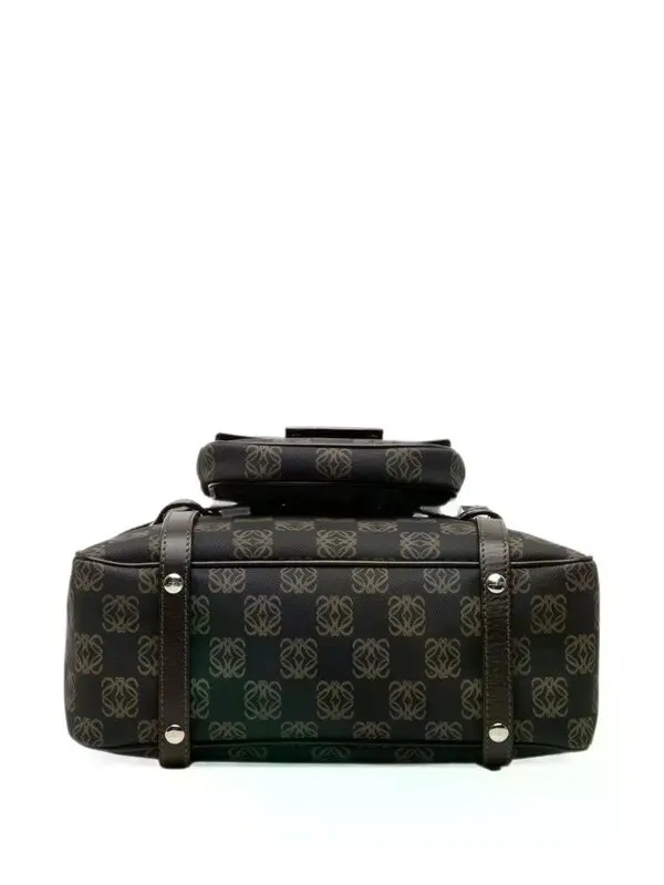 Loewe 2005 Anagram Coated Canvas Handbag
