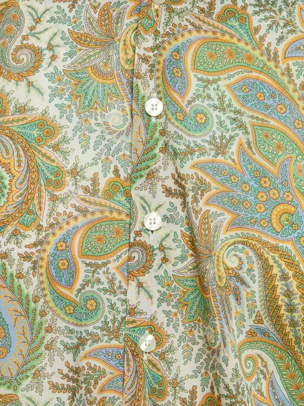 Etro Paisley-print Long-sleeve Shirt