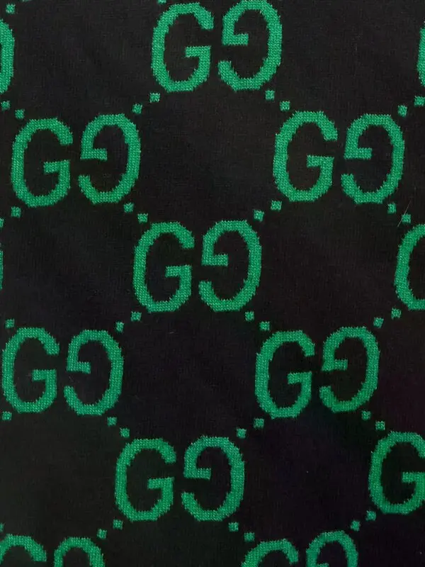 Gucci Gg Monogram Jacquard Wool Sweater