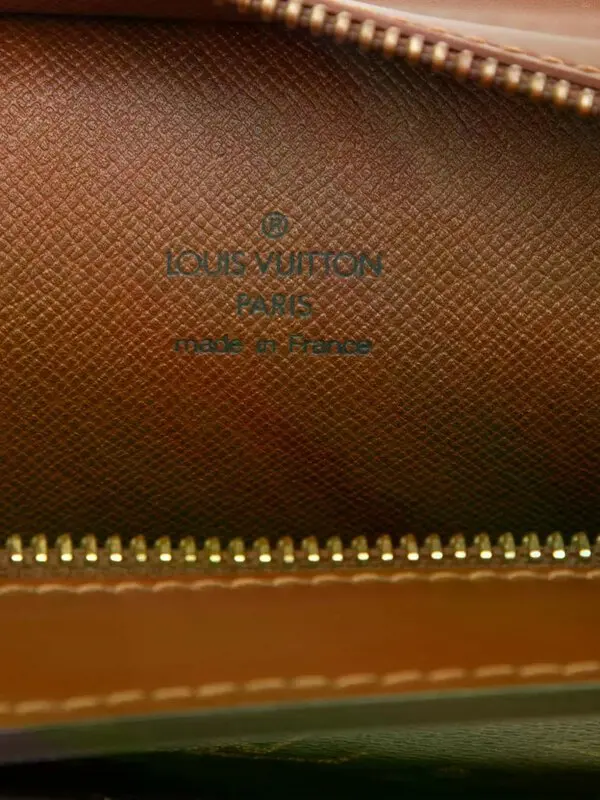 LOUIS VUITTON 2001 Monogram Pochette Homme Clutch Bag - Brown