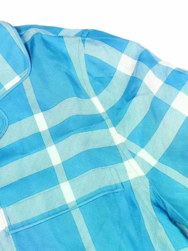 Burberry 2020s Check-pattern Short-sleeve Shirt