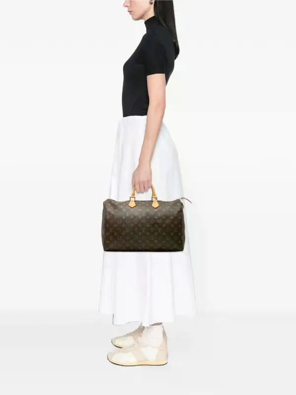LOUIS VUITTON Monogram Speedy 40 Boston Bag