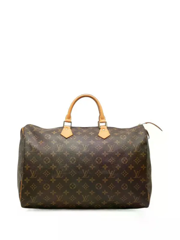 LOUIS VUITTON Monogram Speedy 40 Boston Bag